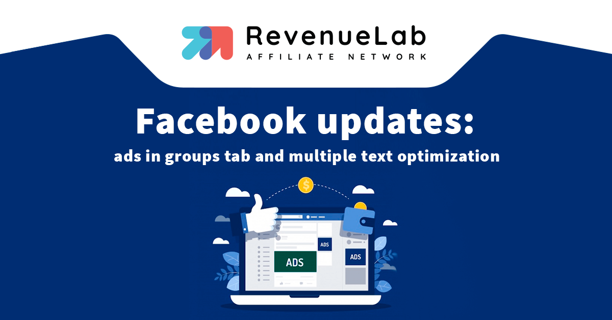 Facebook updates: ads in the Groups tab and multiple text optimization ...